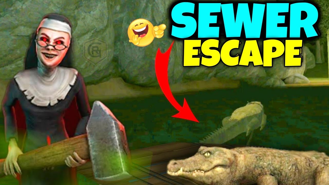 Evil Nun Sewer Escape | Evil Nun Horror Game Raft Escape | Ramkumar ...