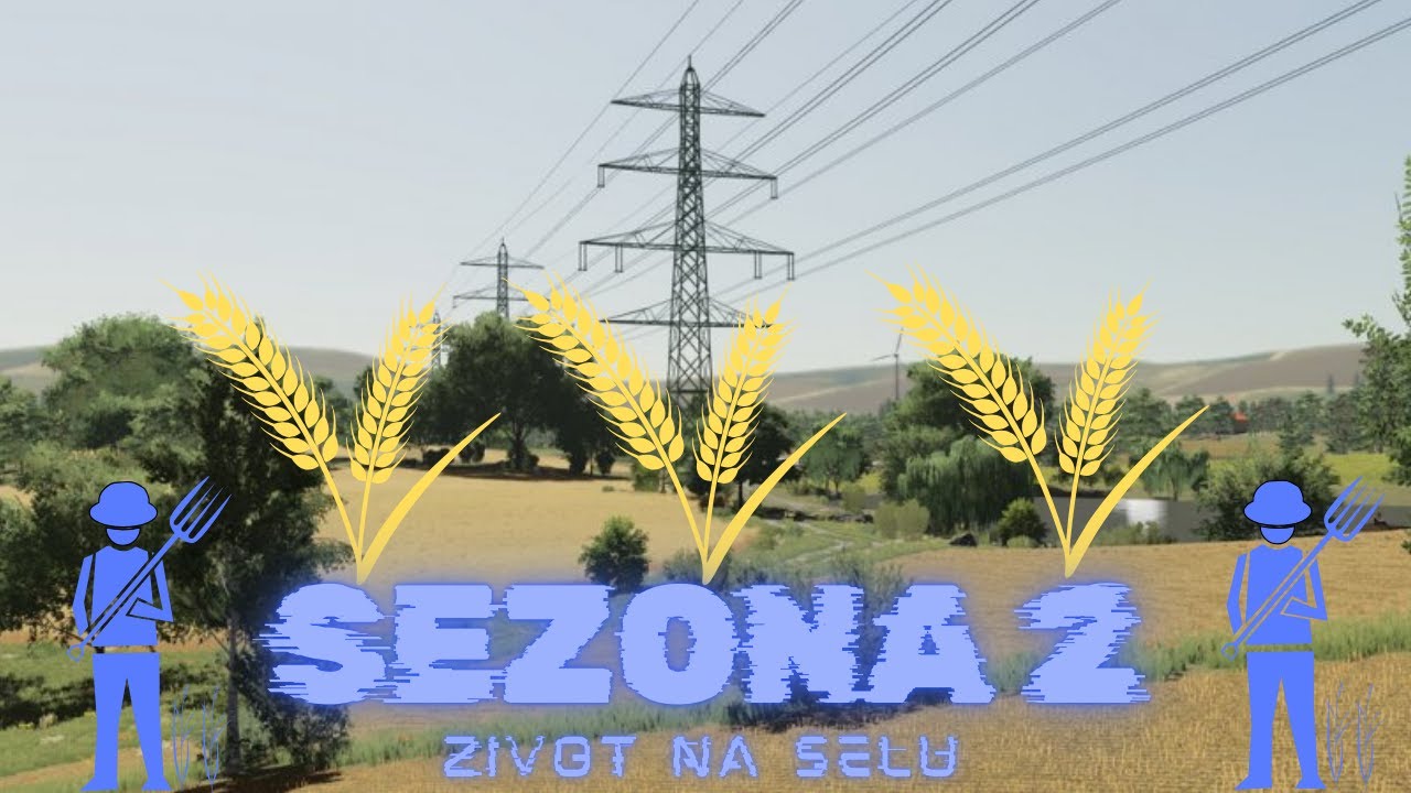 Farming Simulator 22 Sezona 2* Baliramo Slamu*Zivot Na Selu ep9* - YouTube