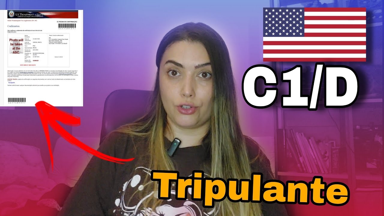 VISTO AMERICANO C1D para TRIPULANTE DE CRUZEIRO COMO EU FIZ? #foryou # ...