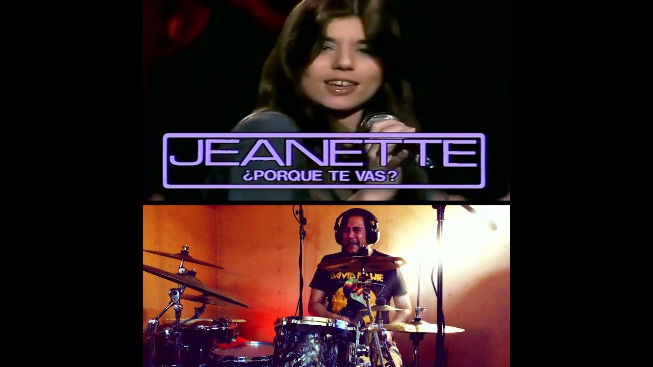 Jeanette - ¿Por qué te vas? - drum cover - YouTube