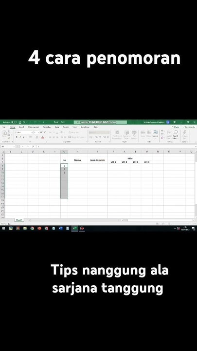 4 Tips menulis angka (nomor) di Excel #exceltips #exceltutorial #viralvideo #tutorial - YouTube
