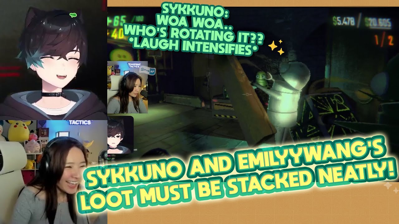 96K! Sykkuno & EmilyyWang have GREAT AMOUNT OF LOOT to deliver but ...