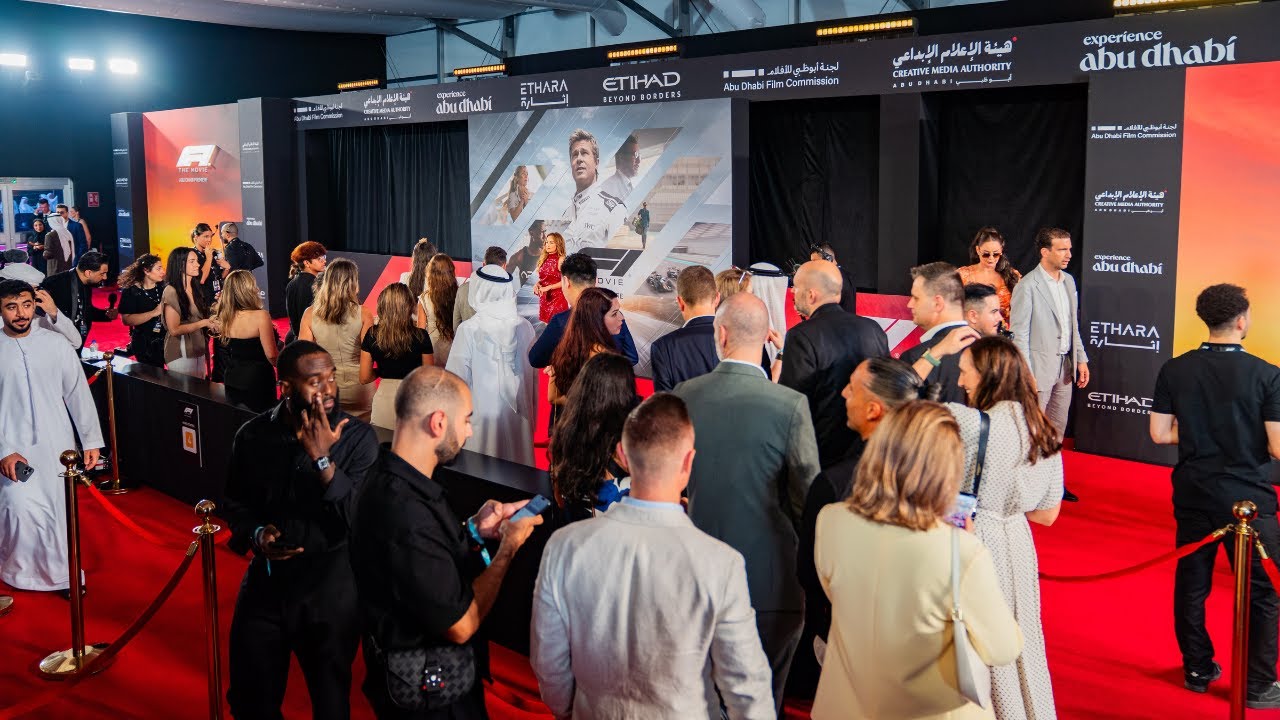 F1: The Movie – Abu Dhabi Premiere: Red Carpet Highlights - YouTube