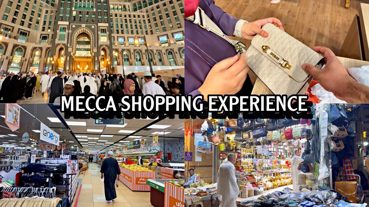 Mecca NIGHT LIFE ️ | Expensive VS Cheap shopping in Mecca - YouTube