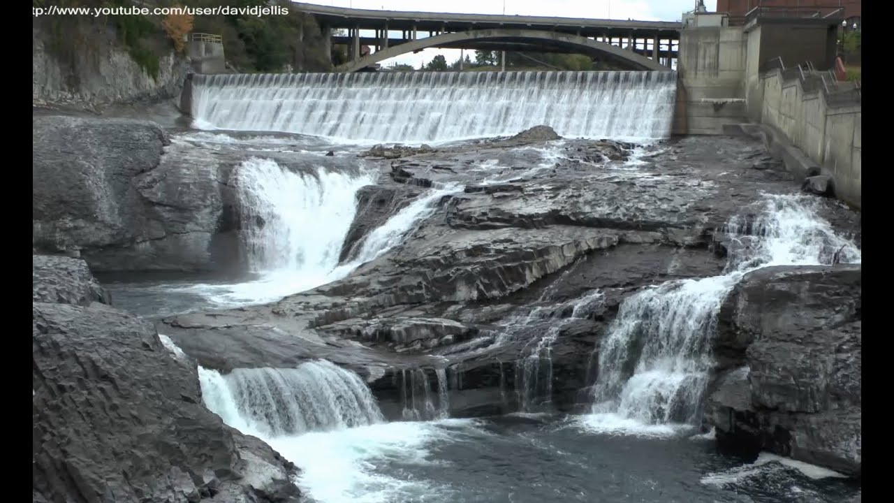 Skyride over the Falls (HD) - Riverfront Park, Spokane - YouTube