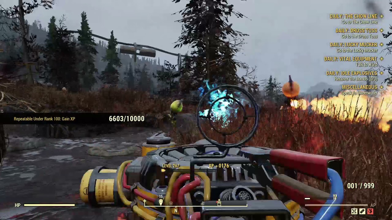 Three Floaters - Fallout 76 Random Encounters - YouTube