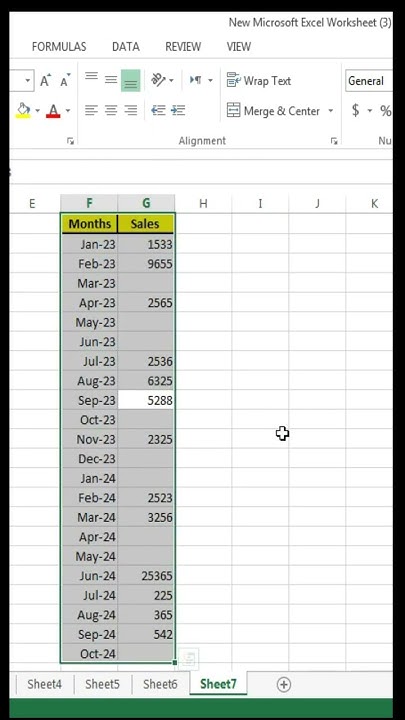 How to hide blank rows | Hide blank cells | Goto special | Excel tips ...