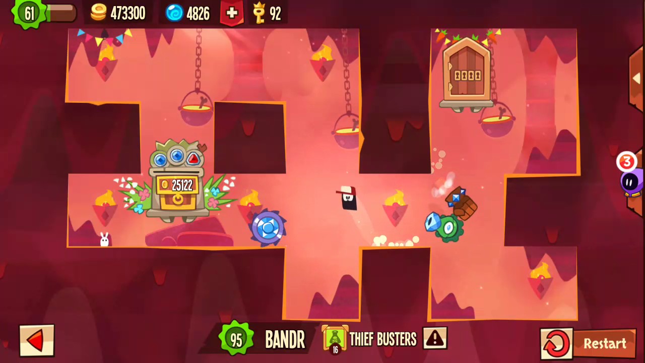 KOT Base 67 0-1Star Layout & Best Solution 50FPS (King of Thieves ...