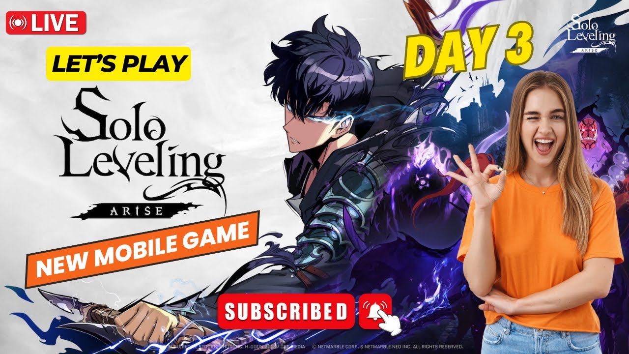 Solo Leveling Arise: New Mobile Game ~ Let's Play ~ Day 3 - YouTube