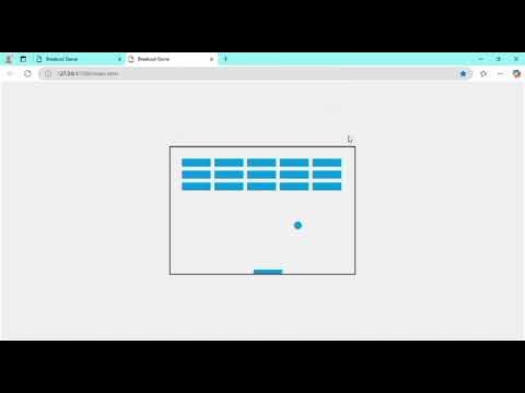 Breakout Game | html , css and javascript - YouTube