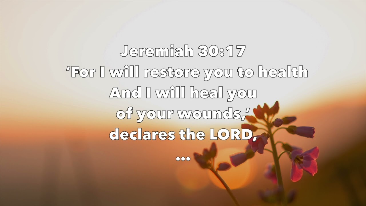 Jeremiah 30 17 Kjv