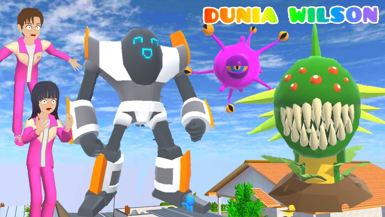 Yuta Mio Robot Titan Raksasa Mecha VS Cacing Alaska Sampai Gigi Rontok ...