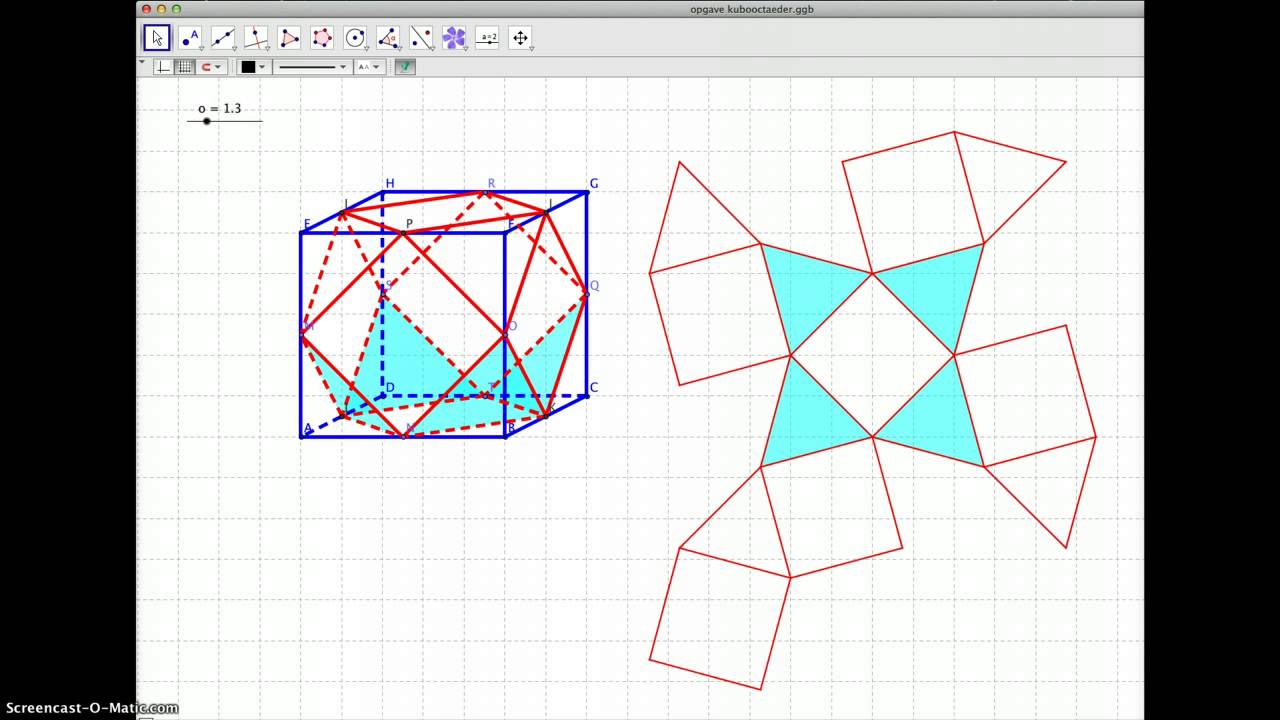 Uitslag kubo-octaeder - YouTube