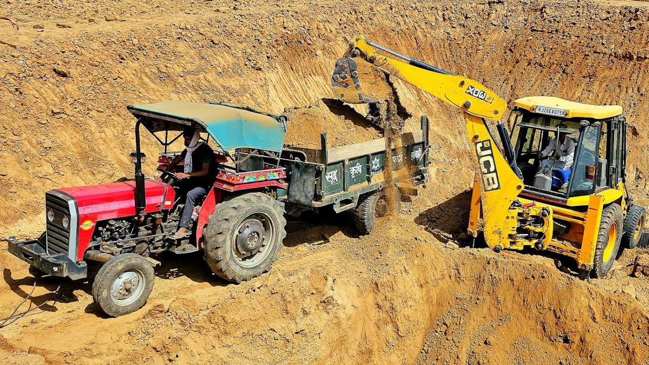 Jcb 3Dx Xpert Breaker Dig New Water Tank Foundation Working together in ...