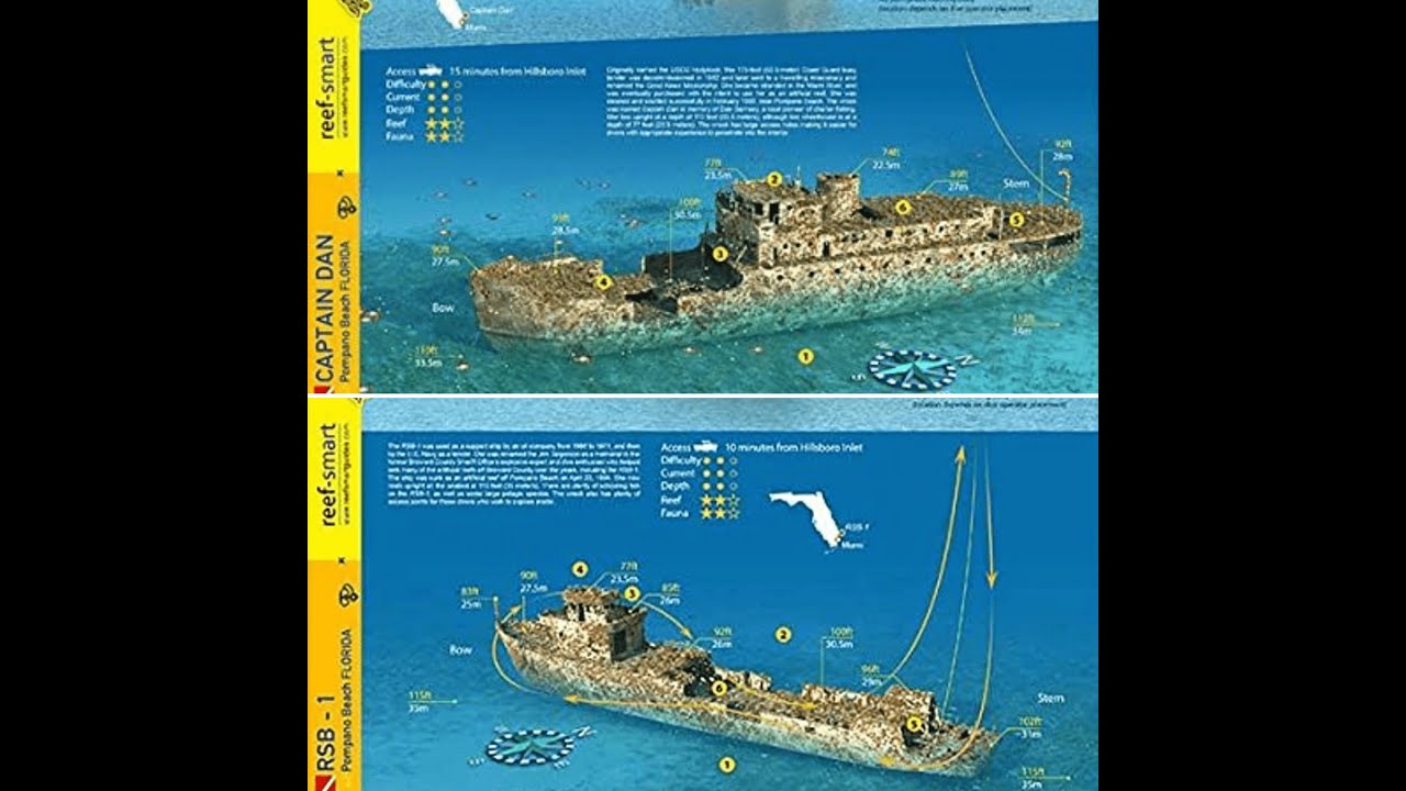 Exploring the Depths: Captain Dan & RSB-1 Wreck Dives - YouTube
