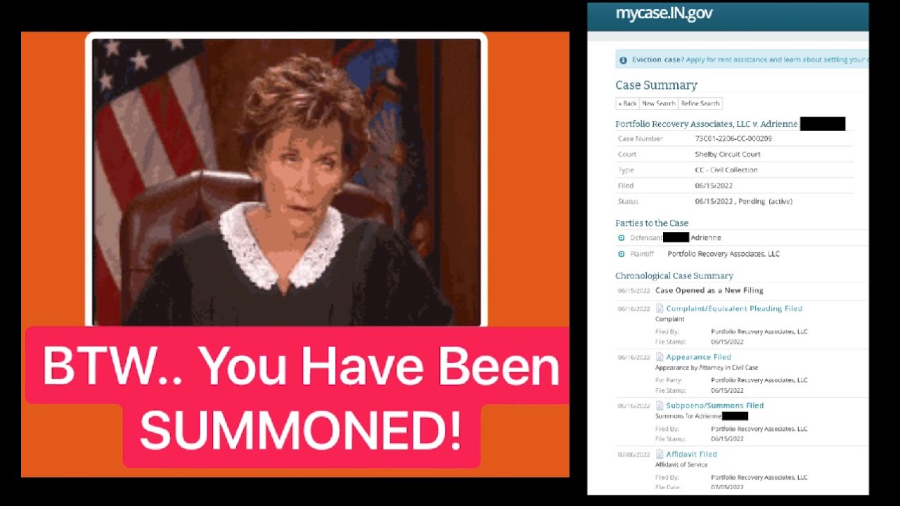 @Ziggy3 You Have Been Summoned! Have you been Served? - YouTube
