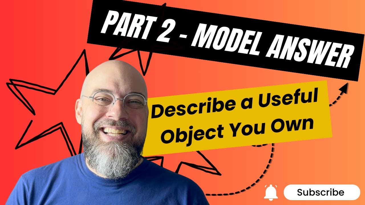 IELTS Part 2 Answer - Describe a Useful Object You Own - YouTube