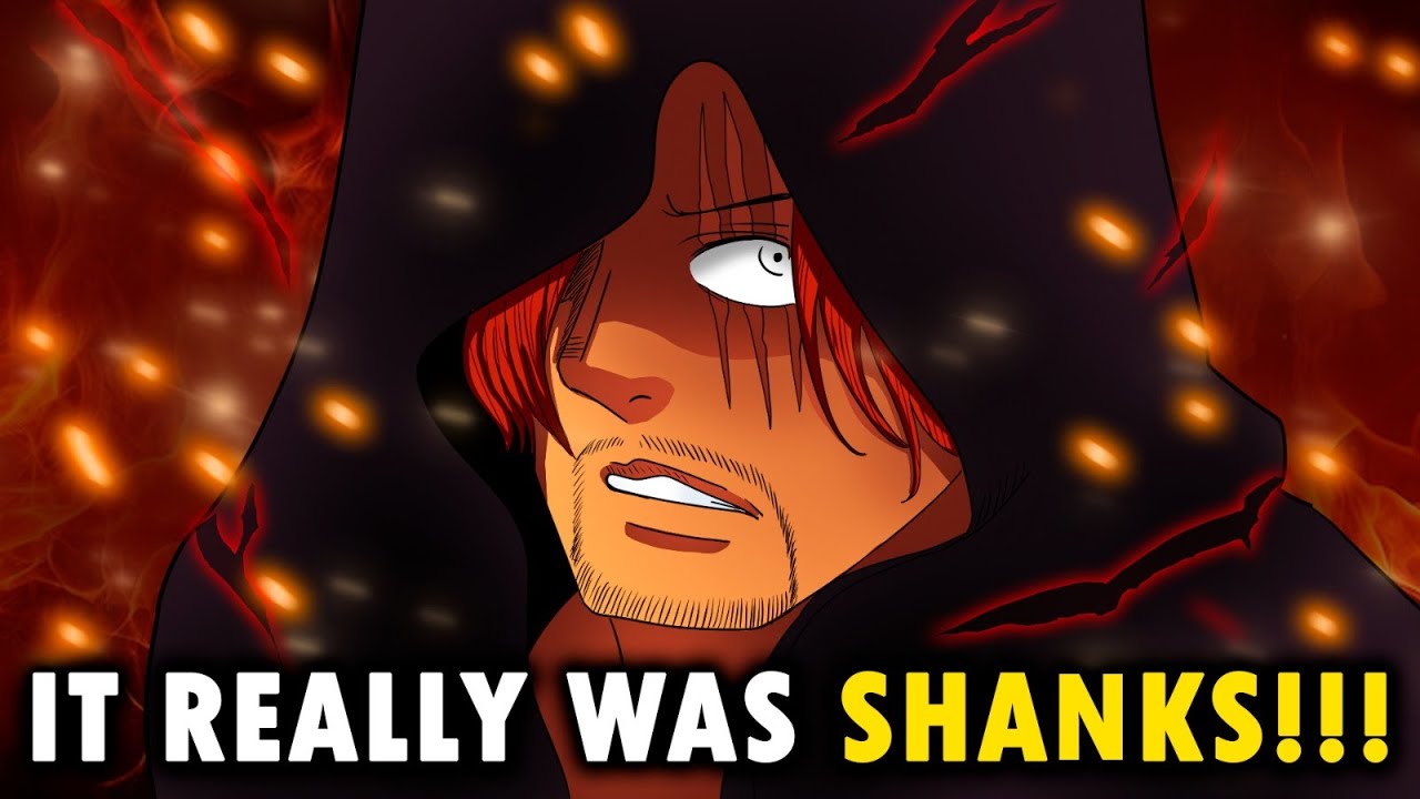 REVEALED TODAY! NO ONE EXPECTS THAT! SHANKS WAS REALLY THE PERSON IN ...
