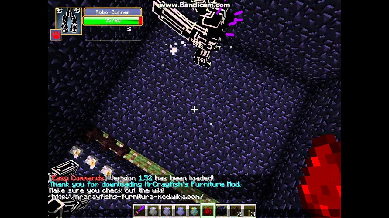 Minecraft The Battle Arena Special Mob 1 Vs Robos Pounder Gunner En Warrior Youtube