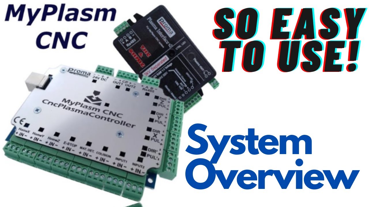 BEST CNC PLASMA CONTROLER SOFTWARE - Basic overview of MyPlasm CNC ...