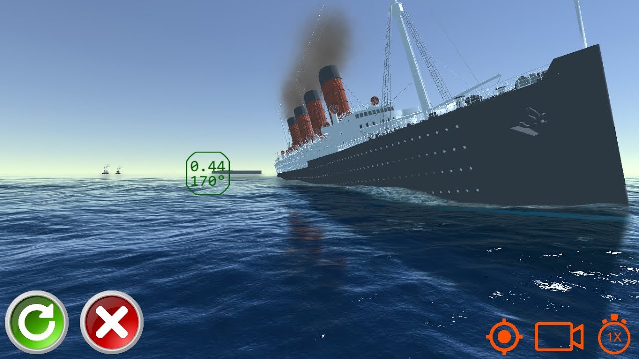 RMS Mauretania Sinking but from the side - Ship Handling Simulator ...