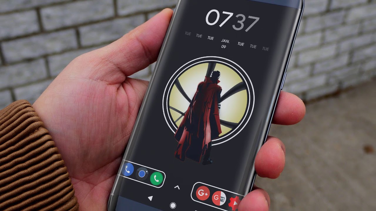 NOVA LAUNCHER SETUP:DR STRANGE EDITION:DOPE ANDROID SETUP2018 - YouTube