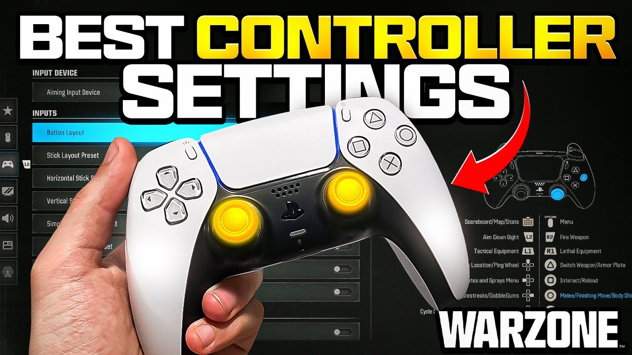 New Best Warzone Controller Settings! (Movement & Aim) - YouTube