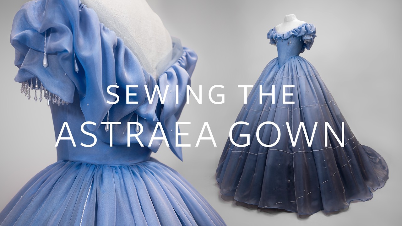 Spending over 100 HOURS to turn the Night Sky into a Dress - Making a ...