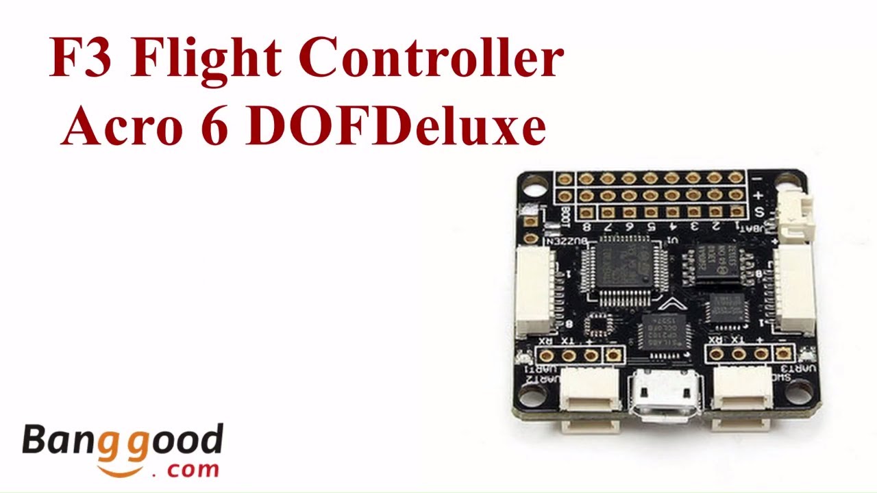 F3 Flight Controller Acro 6 DOFDeluxe - YouTube