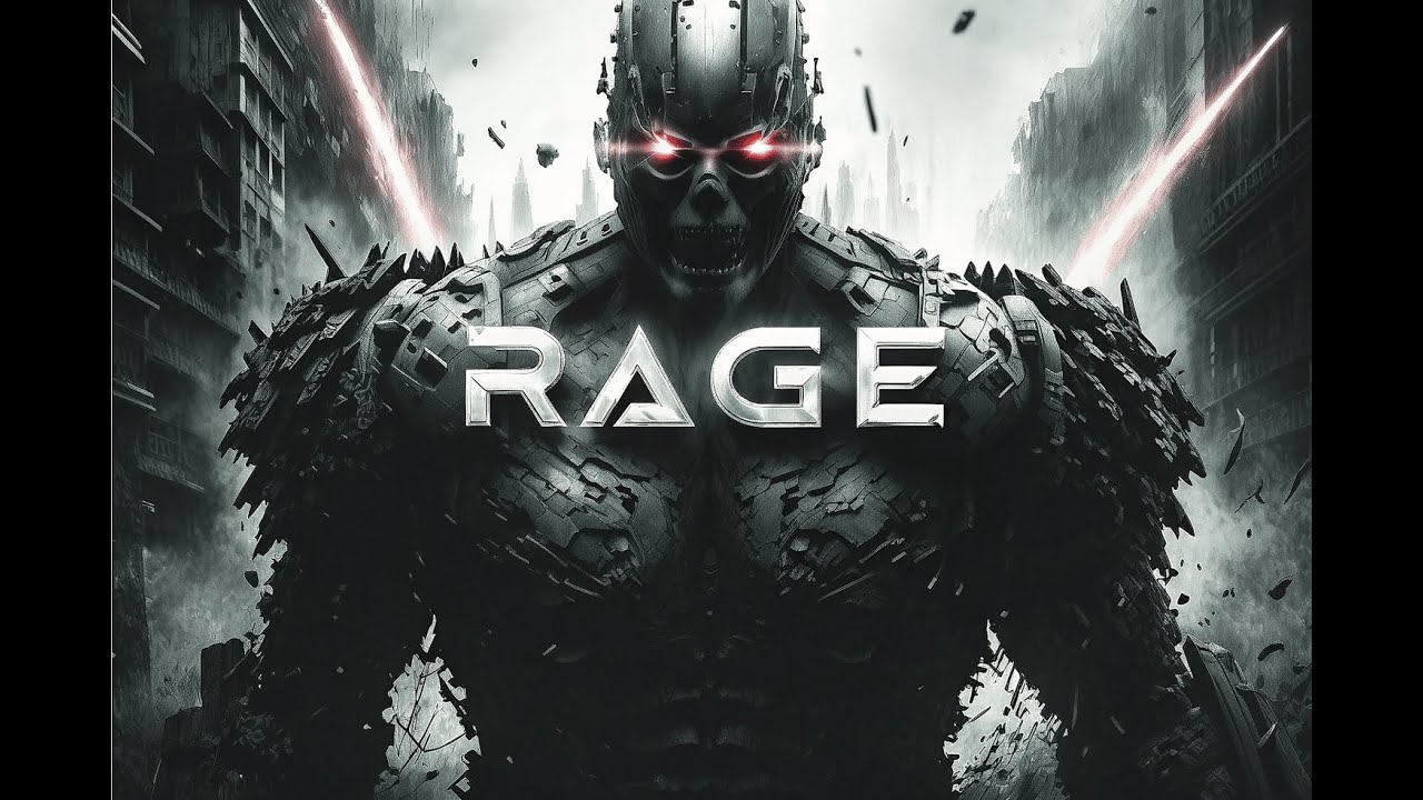 Rage - Cinematic Dubstep/Riddim Destruction, EDM (Ai Music + Visualizer) - YouTube