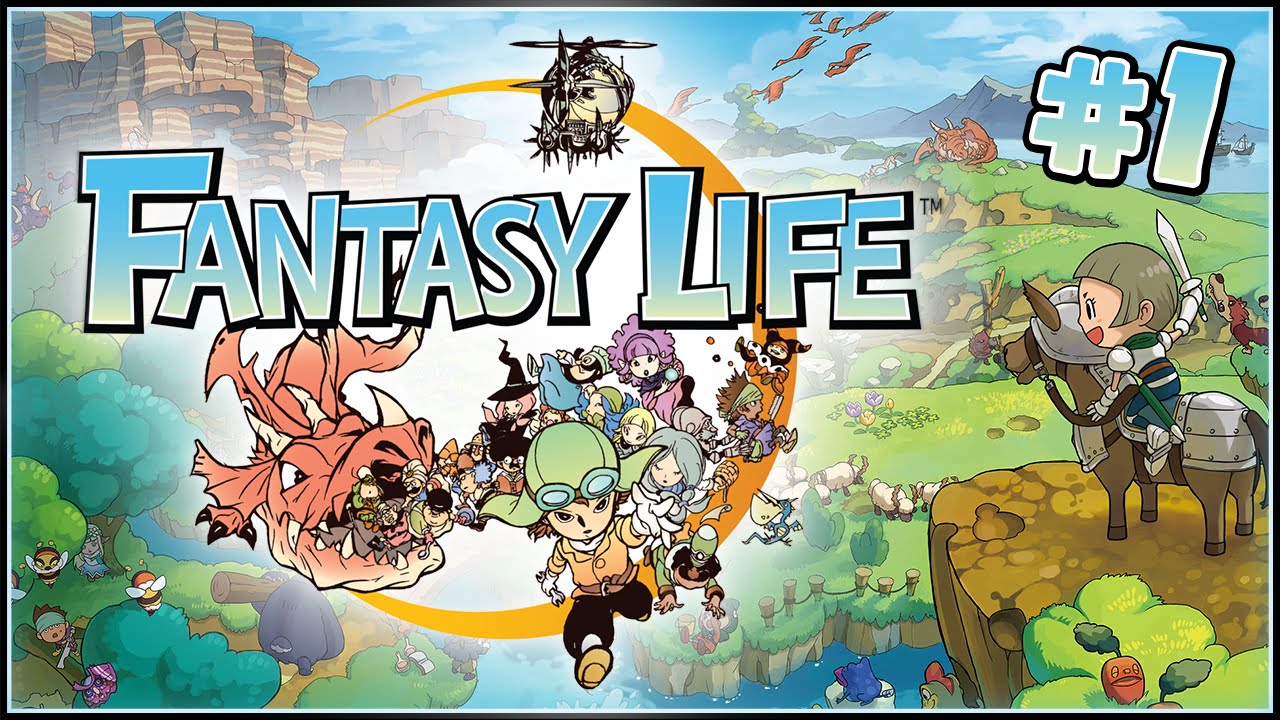 Fantasy Life - #1 - Licence To Mine! - YouTube