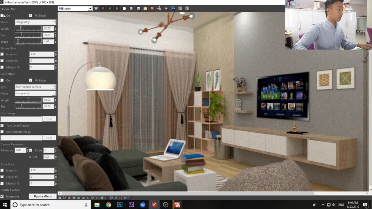 Lens Effect / Glare Effect & Bloom Effect - YouTube