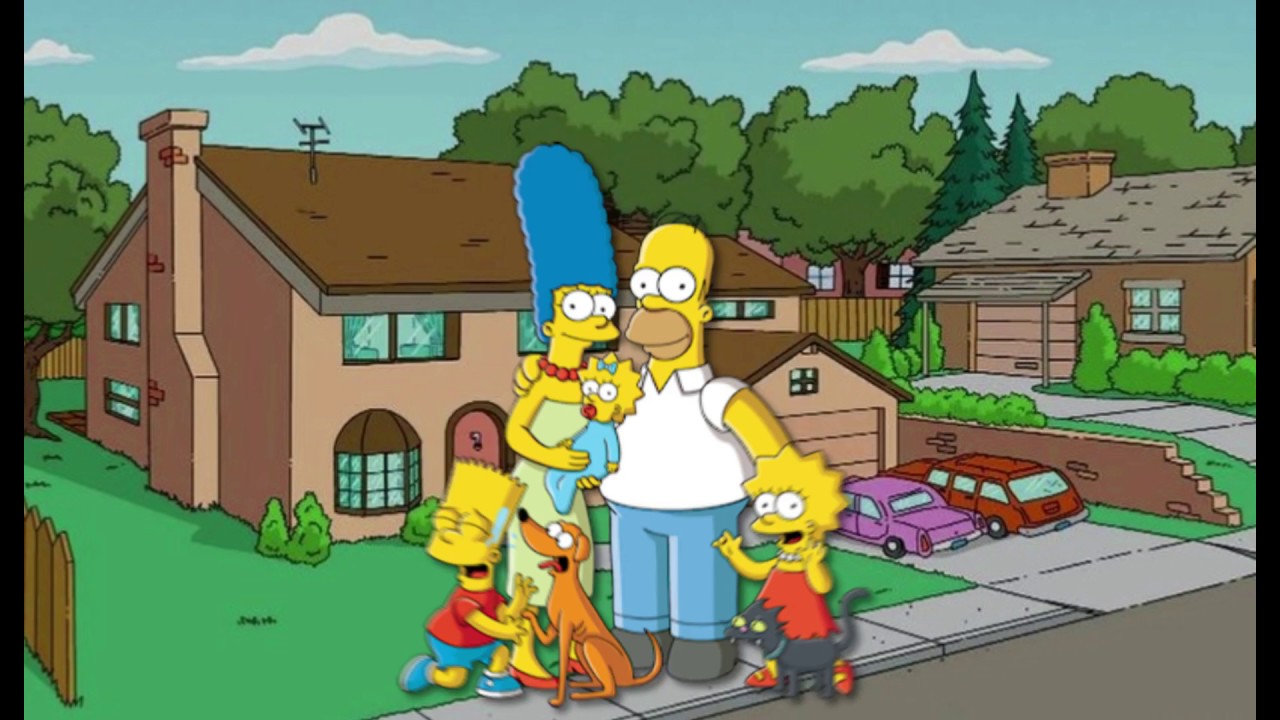 The Simpsons Family Finger for children's and babys - YouTube