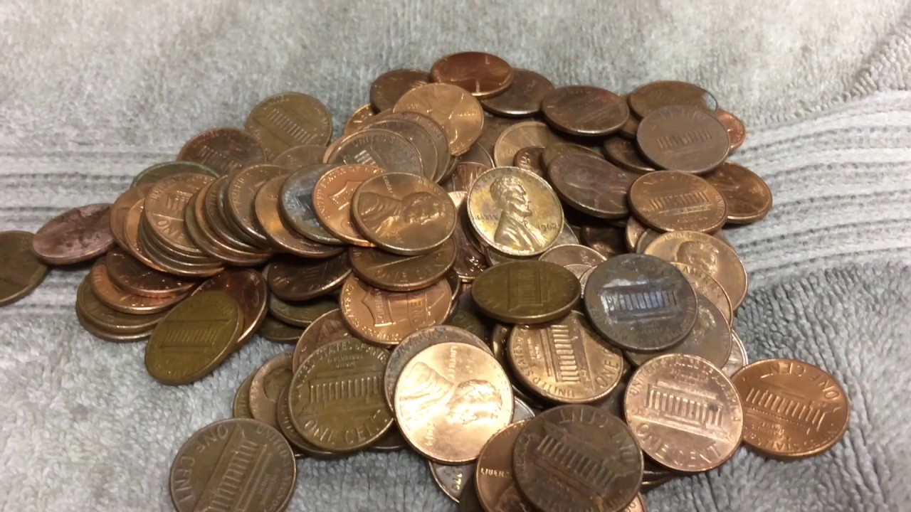 1911 & STRANGE COIN! -Coin Roll Hunting- - YouTube