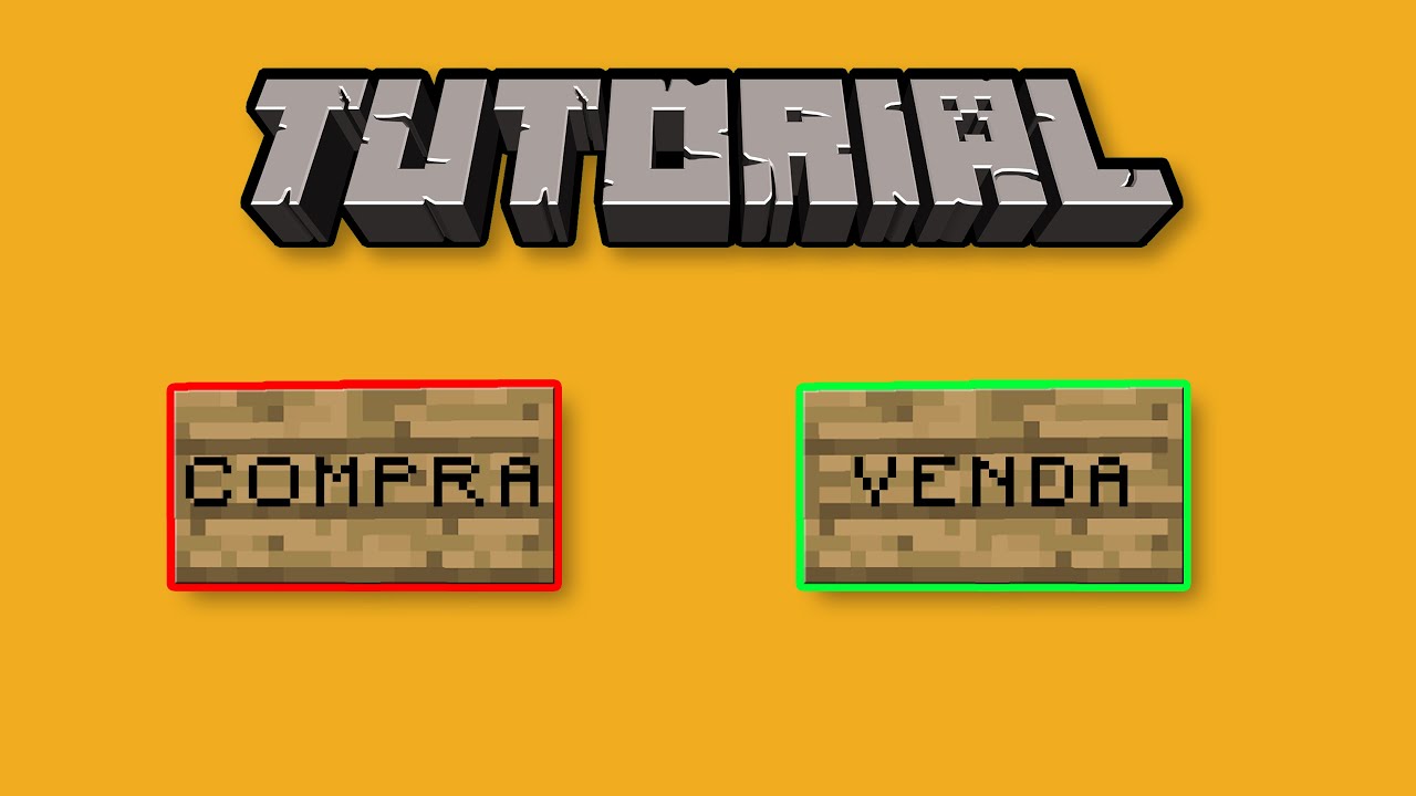 Como fazer uma LOJA FUNCIONAL no minecraft sem mods (Minecraft Java PC) #minecraft #tutorial ...