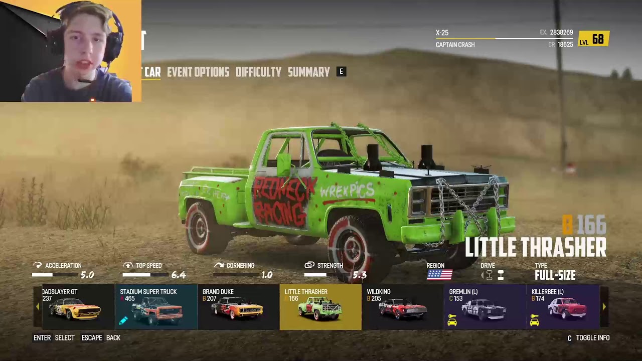 Wreckfest- New Update: New Track+Tournaments! - YouTube