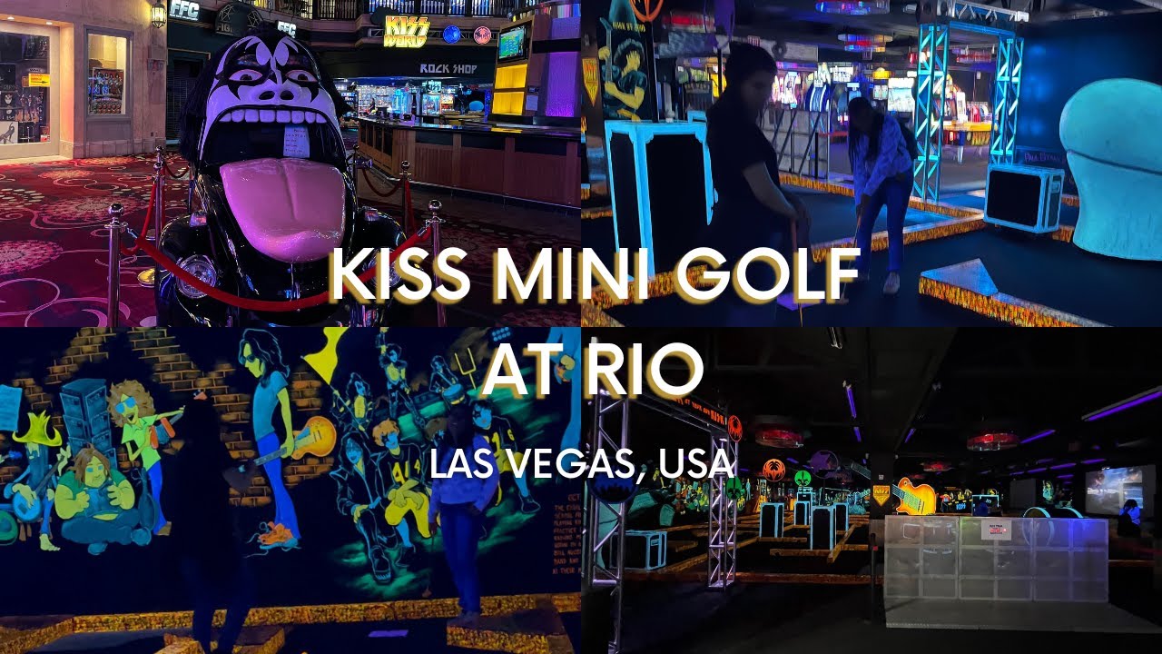 Las Vegas Experience 2024 pt.7: KISS mini golf - YouTube