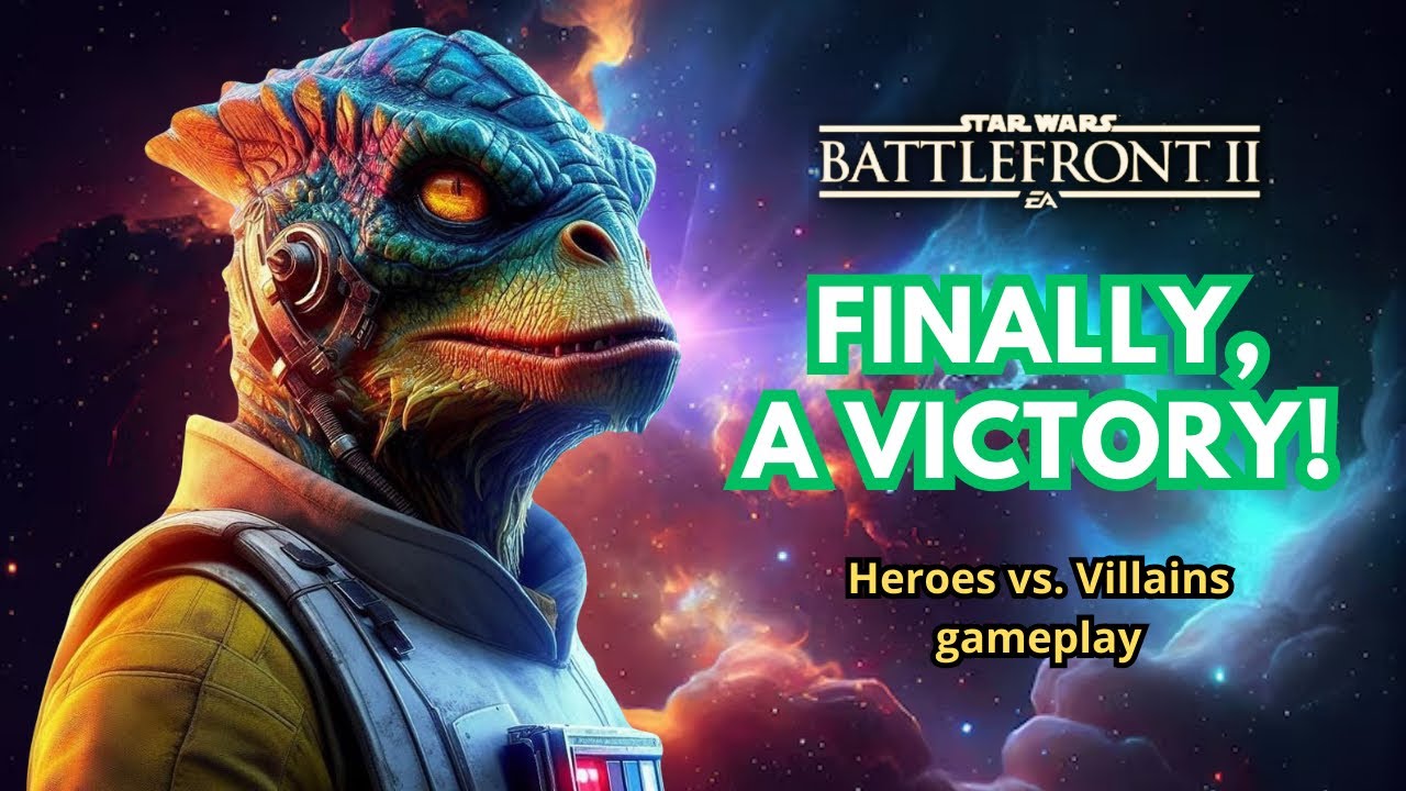 Finally, a victory! - Star Wars Battlefront 2 - HvV gameplay - YouTube