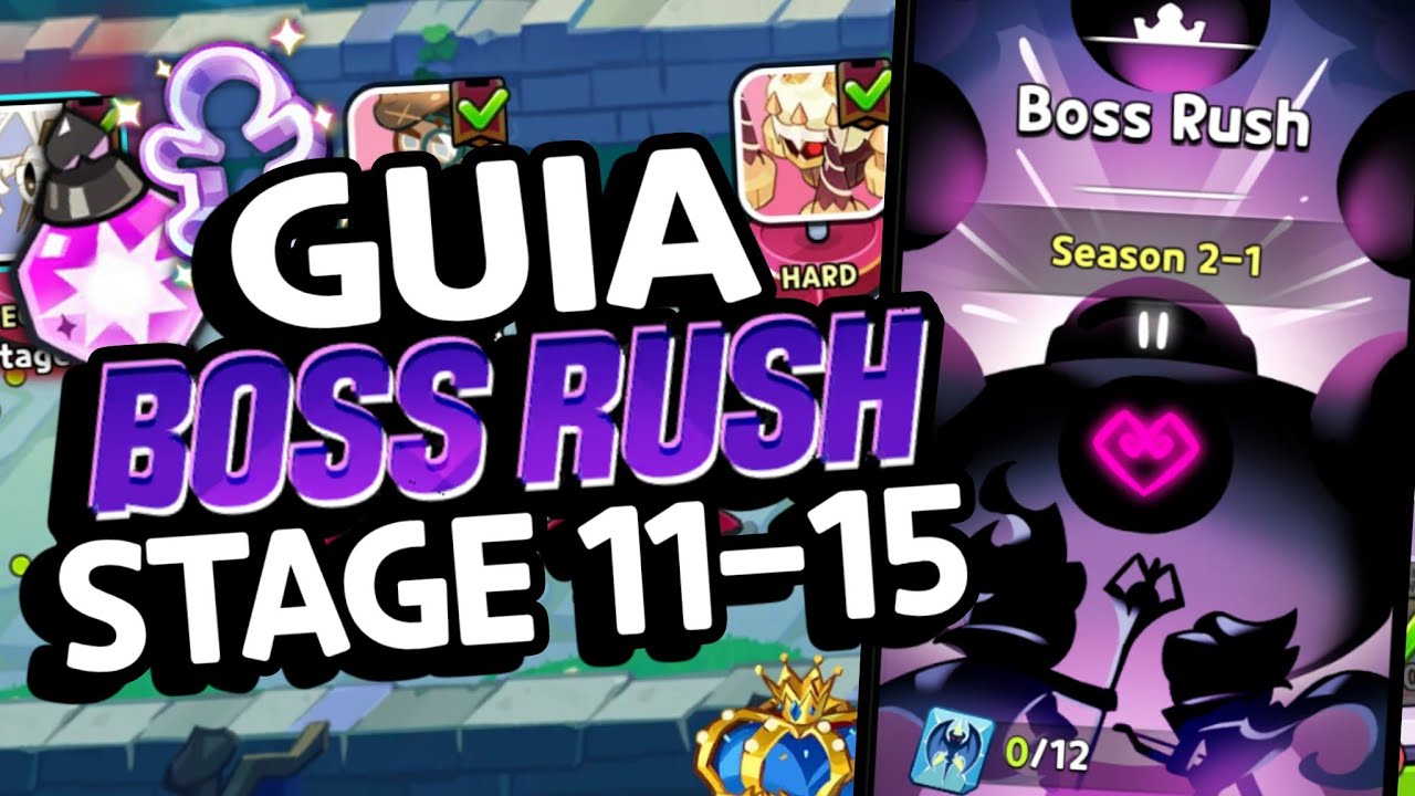 BOSS RUSH GUIA PARA JEFES 11 AL 15 SIN ETERNAL SUGAR (CASI) - YouTube