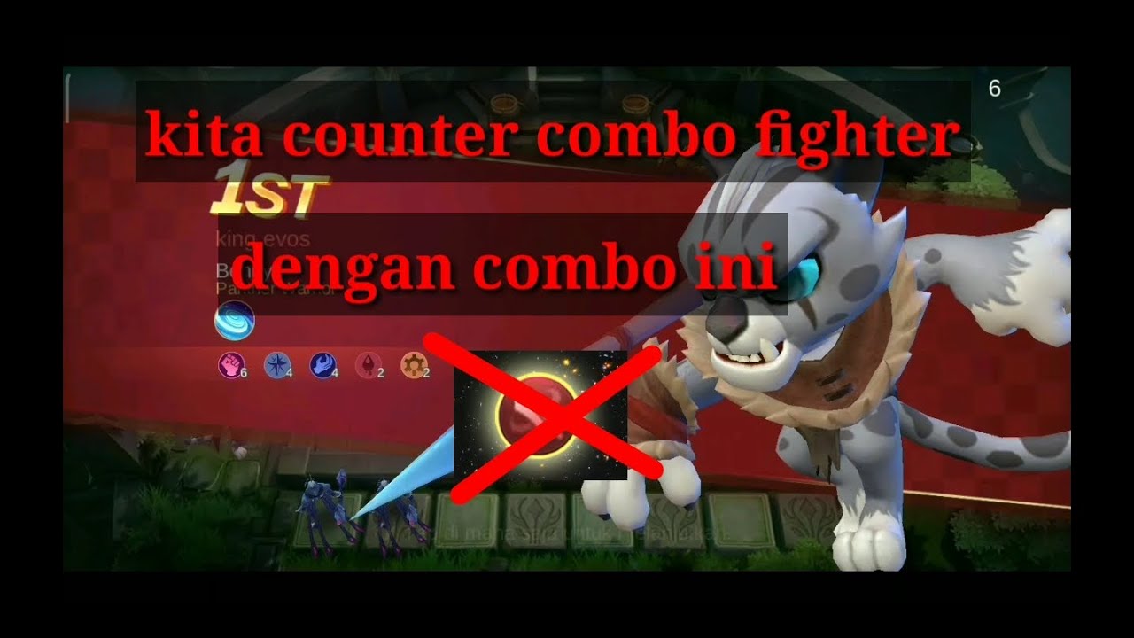 Counter combo fighter auto juara 1 - YouTube