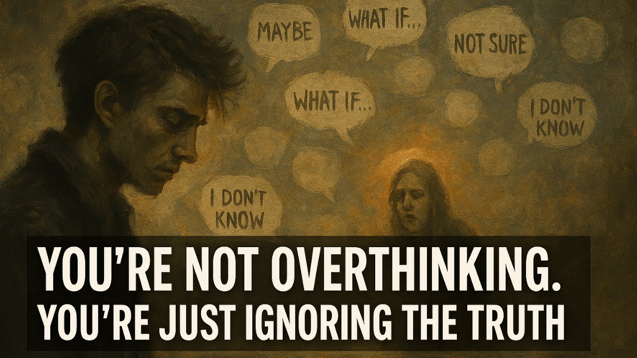 You’re Not Overthinking. You’re Just Ignoring the Truth - YouTube