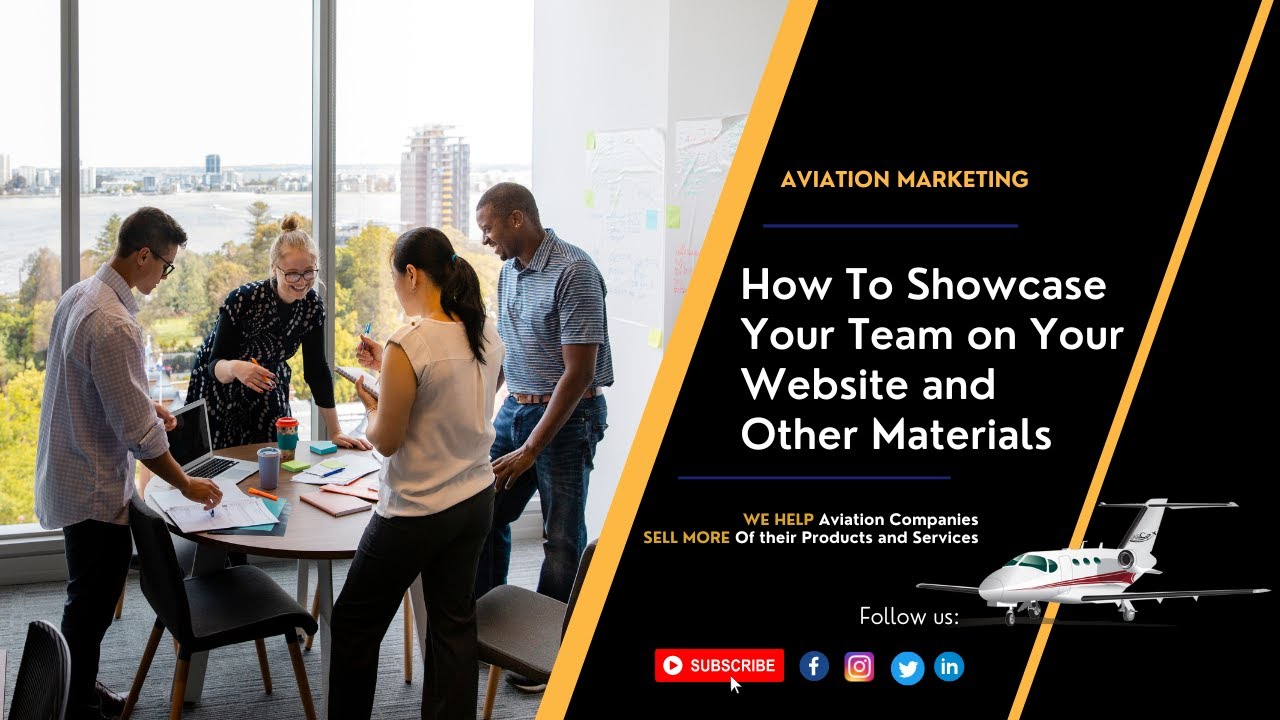 How To Showcase Your Team on Your Website and Other Materials - YouTube