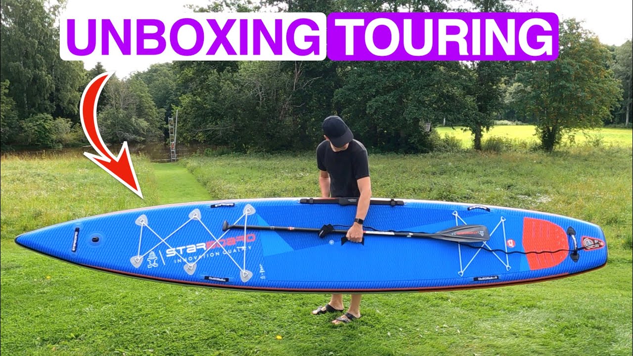 Unboxing Starboard Touring 14x28 2023! First Review & Paddle. SUP Stand ...