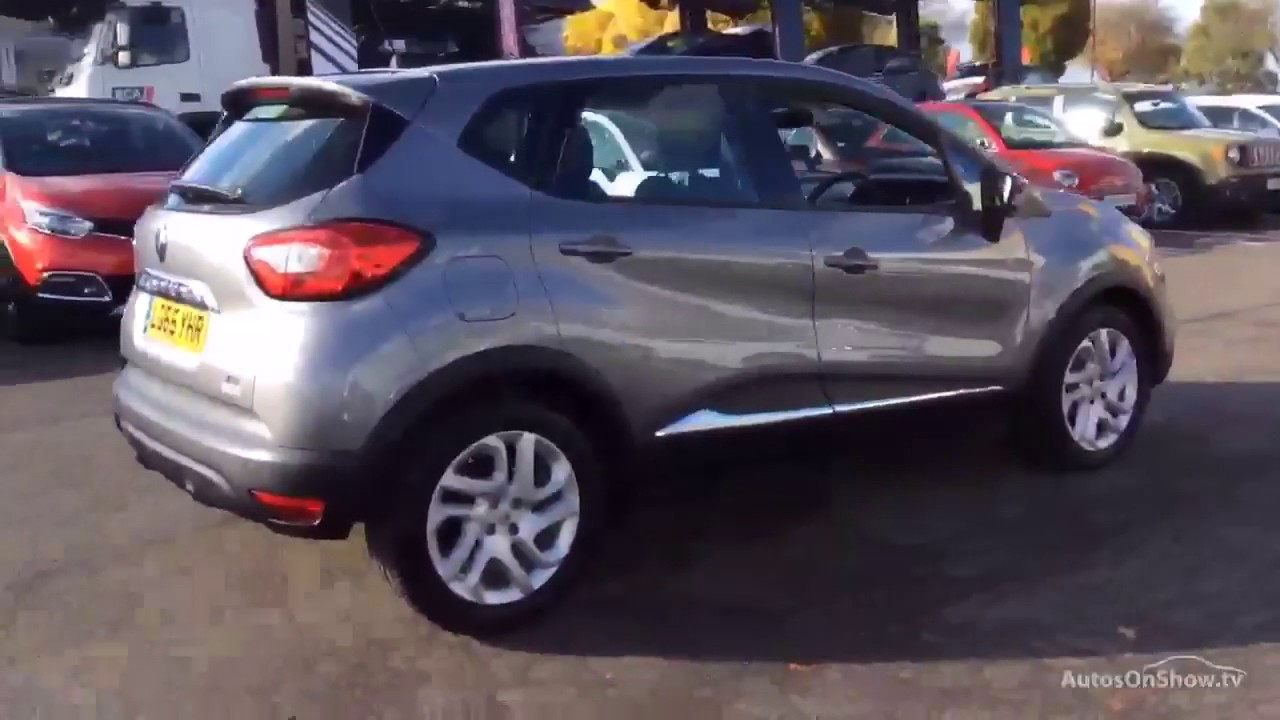RENAULT CAPTUR DYNAMIQUE NAV TCE GREY 2015 - YouTube