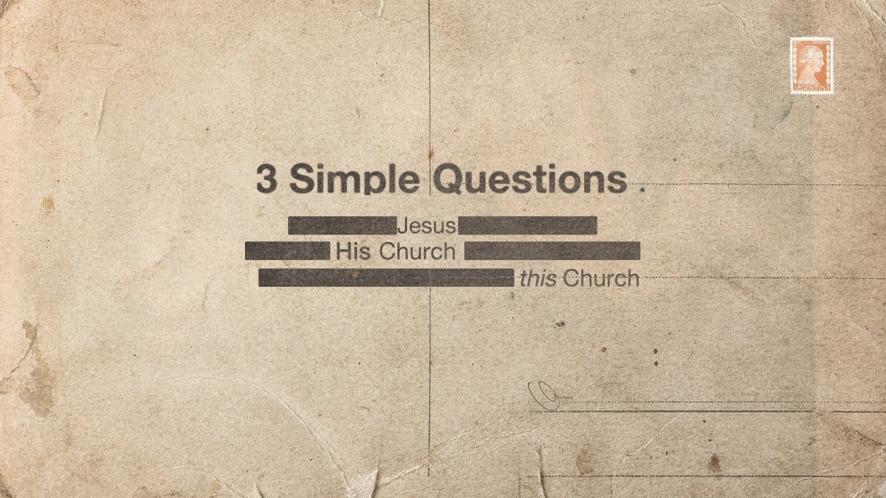 3 Simple Questions | Week 3 - YouTube