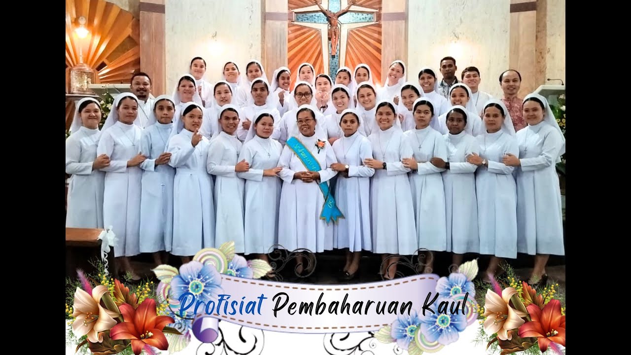 Pembaharuan kaul Suster Yunior SCMM Part 2 - YouTube