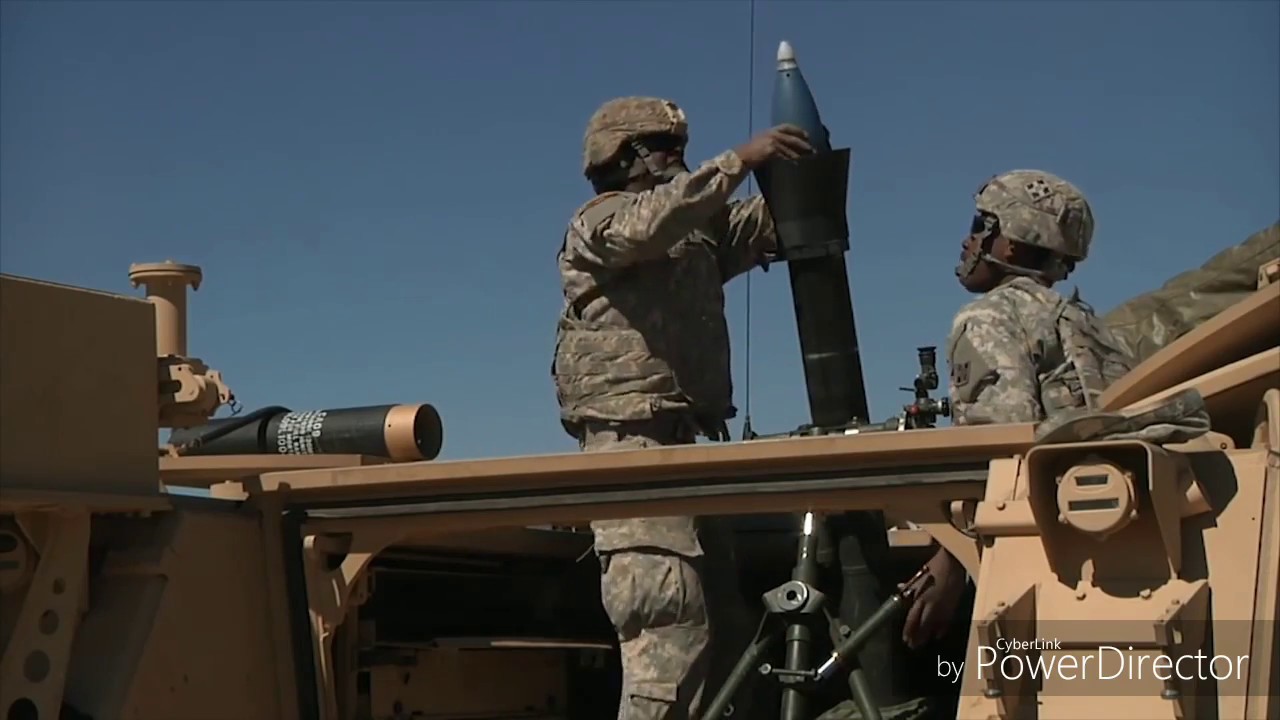 120mm Mortal Fire-French M327 & US Army's M120 - YouTube