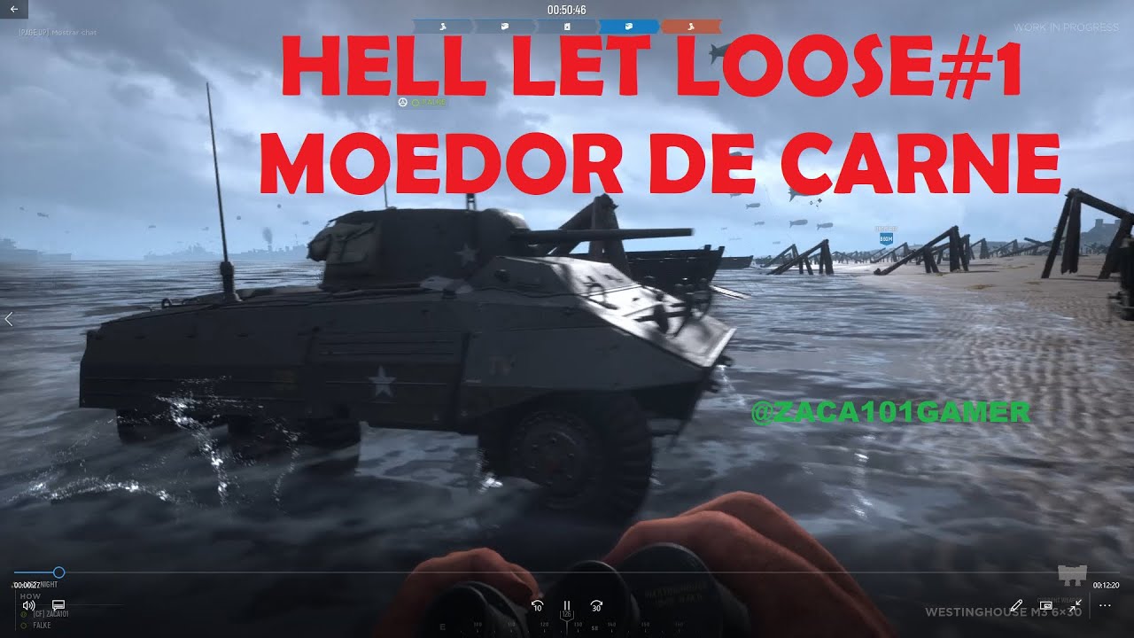 TOP10 - HELL LET LOOSE/#2BR. Veículo de reconhecimento em apoio a infantaria. - YouTube