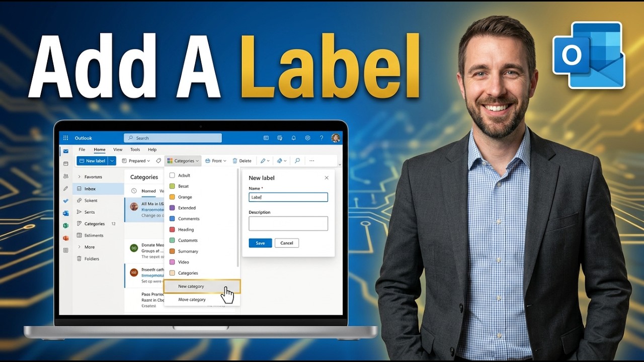 How To Add A Label On Microsoft Outlook [2026 Guide] - YouTube