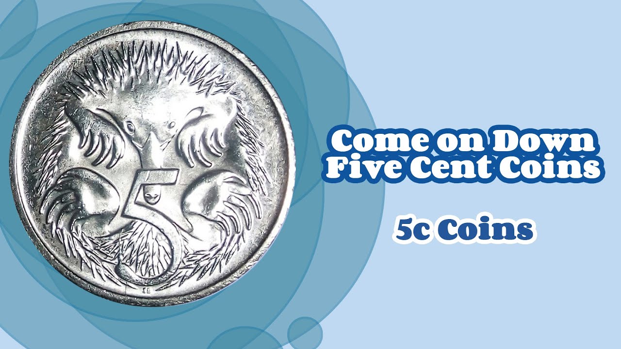Come On Down 🇦🇺 Five Cent Coins (5c Coins) - YouTube